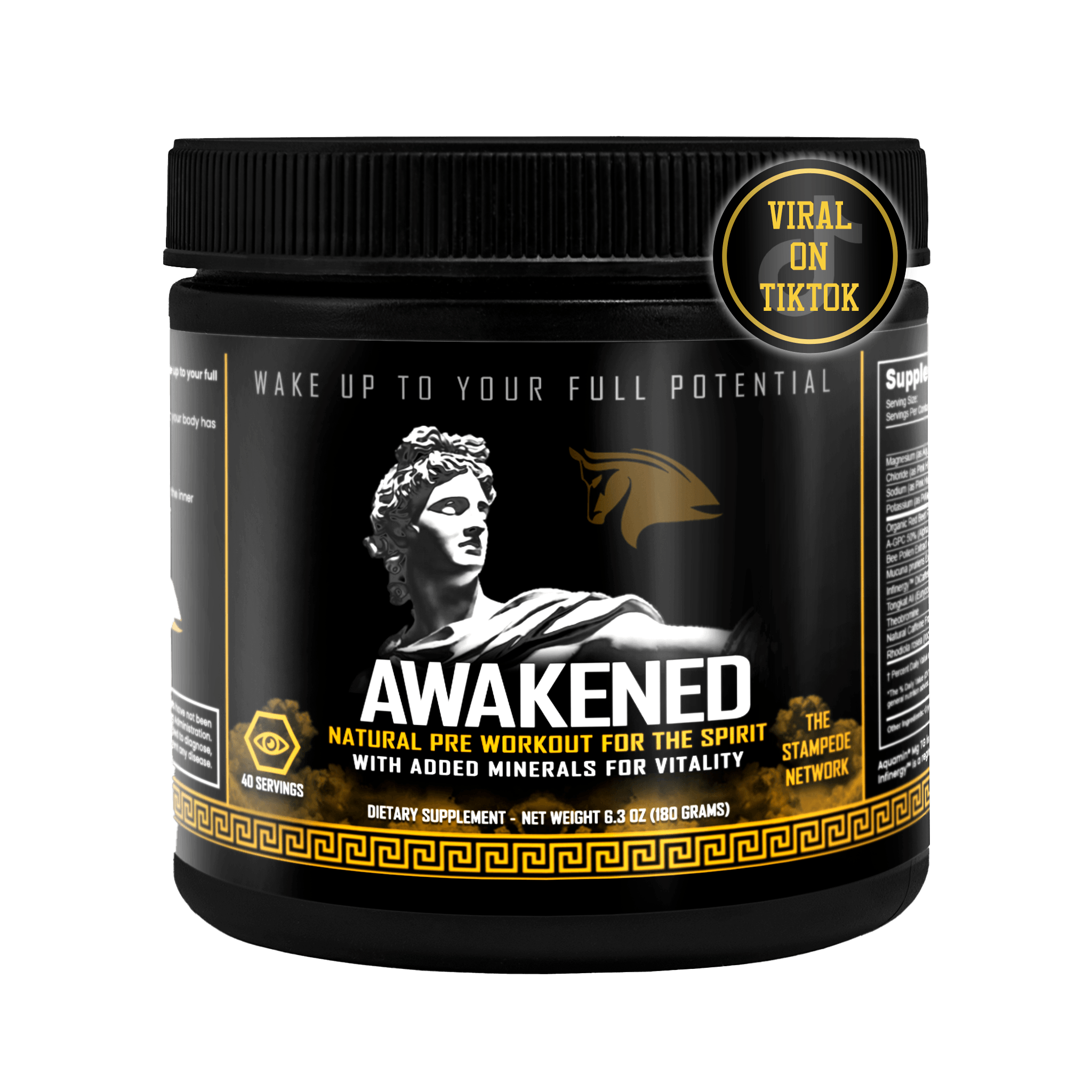 Awakened - Natural Pre Workout For The Spirit – Stampede Network